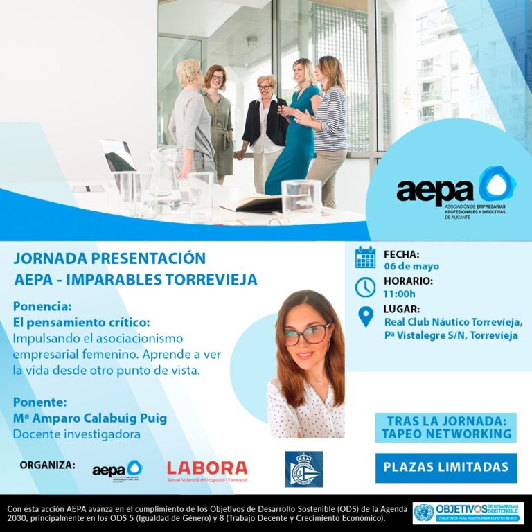 PRESENTACIÓN AEPA TORREVIEJA- IMPARABLES - AEPA Alicante
